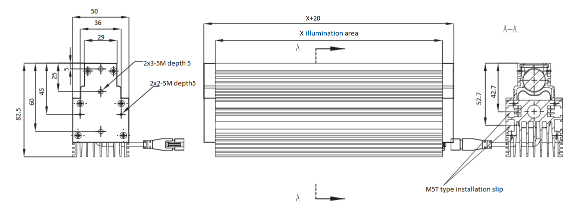 High Illuminance Line Scan Lights - SBS VISION